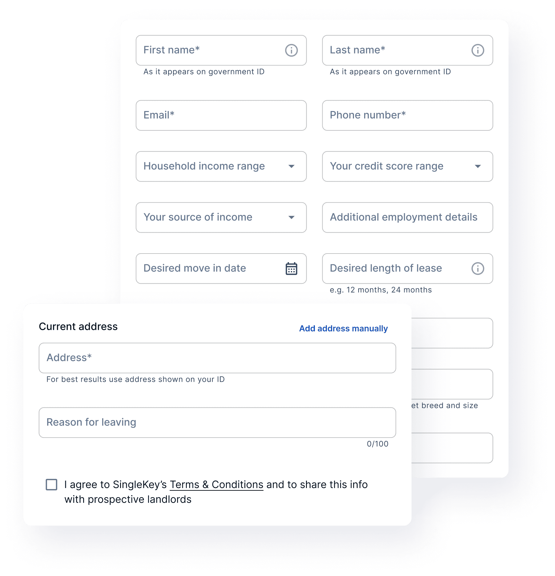 Tenant Report - SingleKey