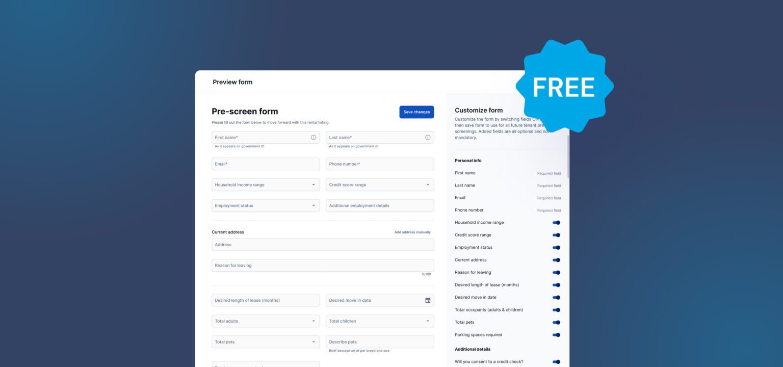 Tenant Report - SingleKey