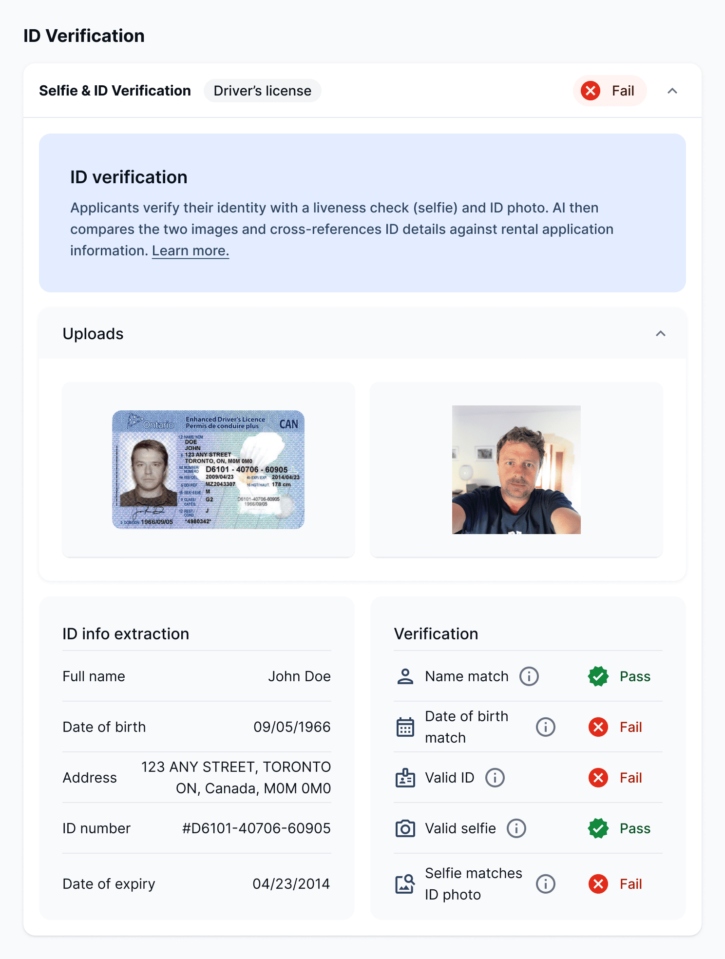 Tenant Report - SingleKey