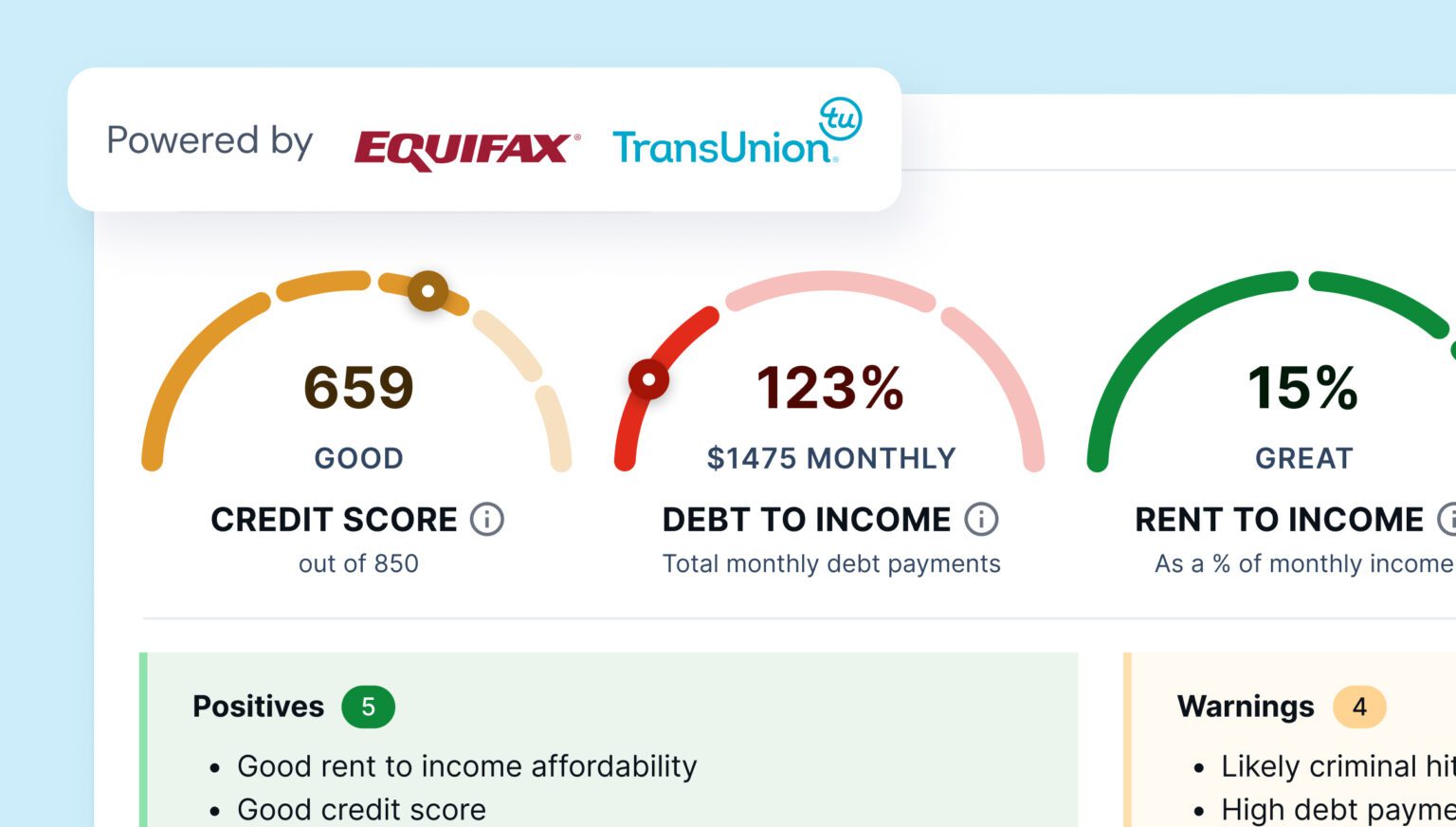 Tenant Report - SingleKey