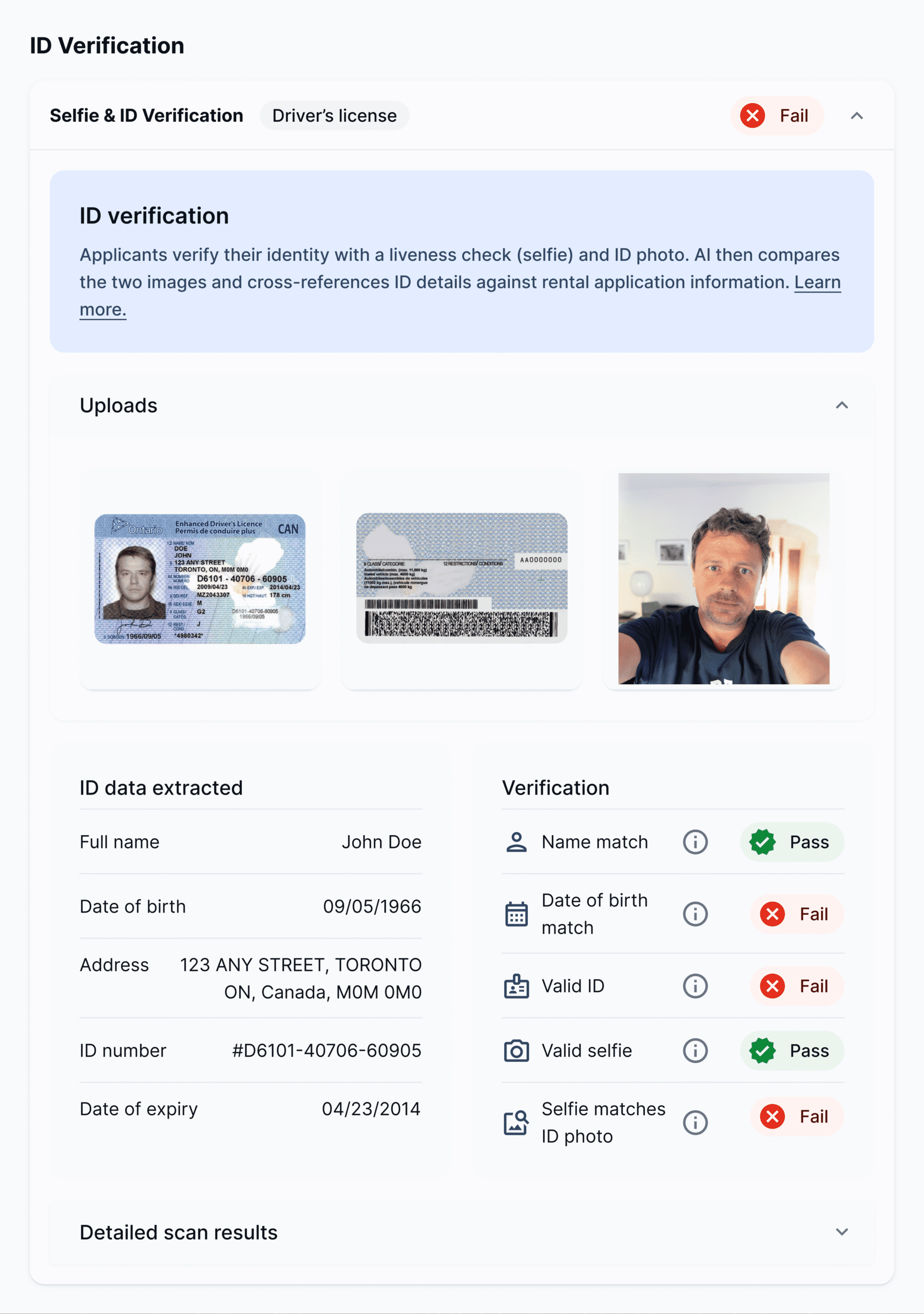 Tenant Report - SingleKey